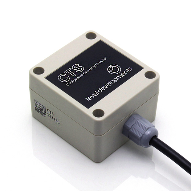 CTS - User Configurable Tilt Switch, Two Independent Relays, Plastic ...