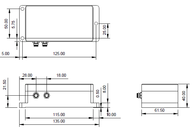 DMS-05-TCP - Dual axis precision inclinometer, ±5°, with TCP/IP ...